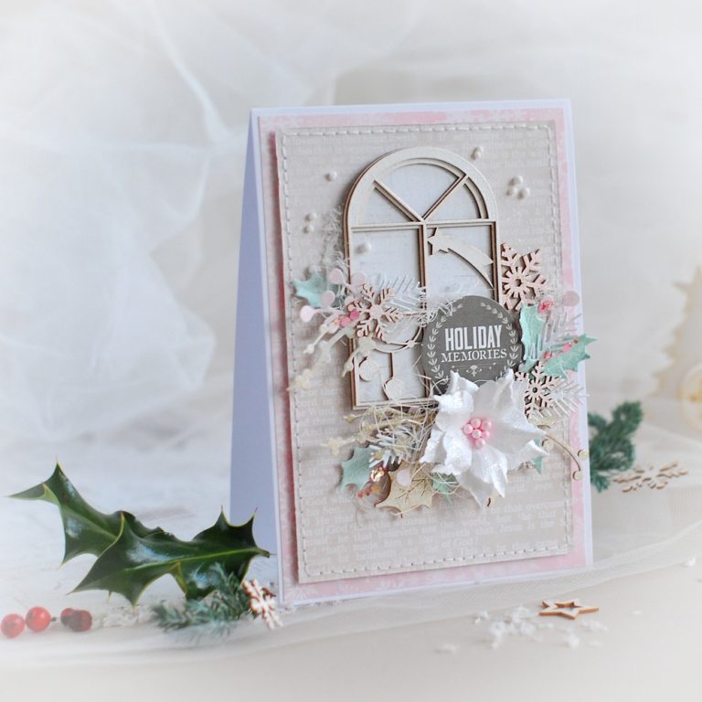 Handmade Holiday Memories Christmas card – Bloomar Design