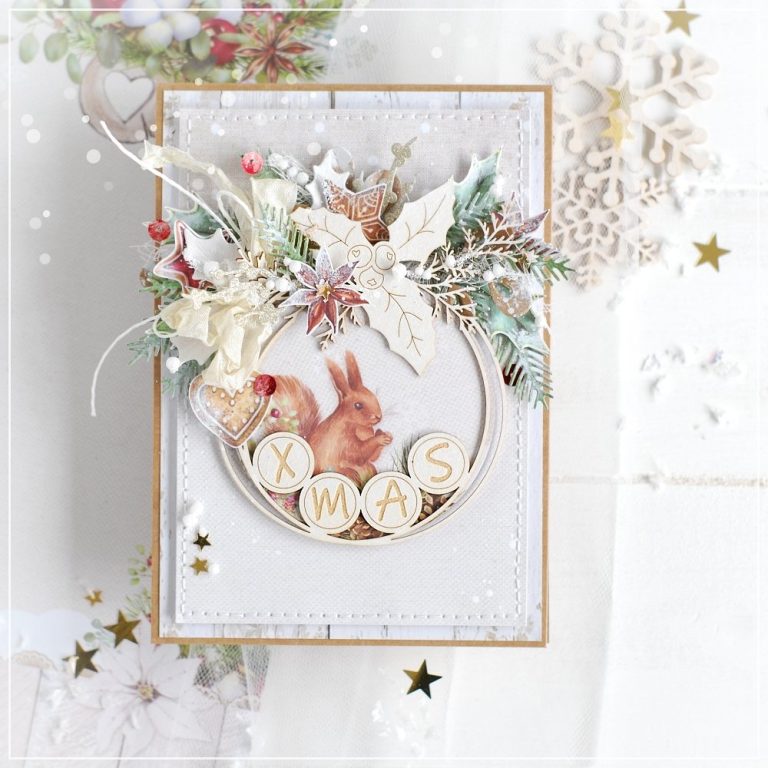 Handmade XMAS Christmas card – Bloomar Design