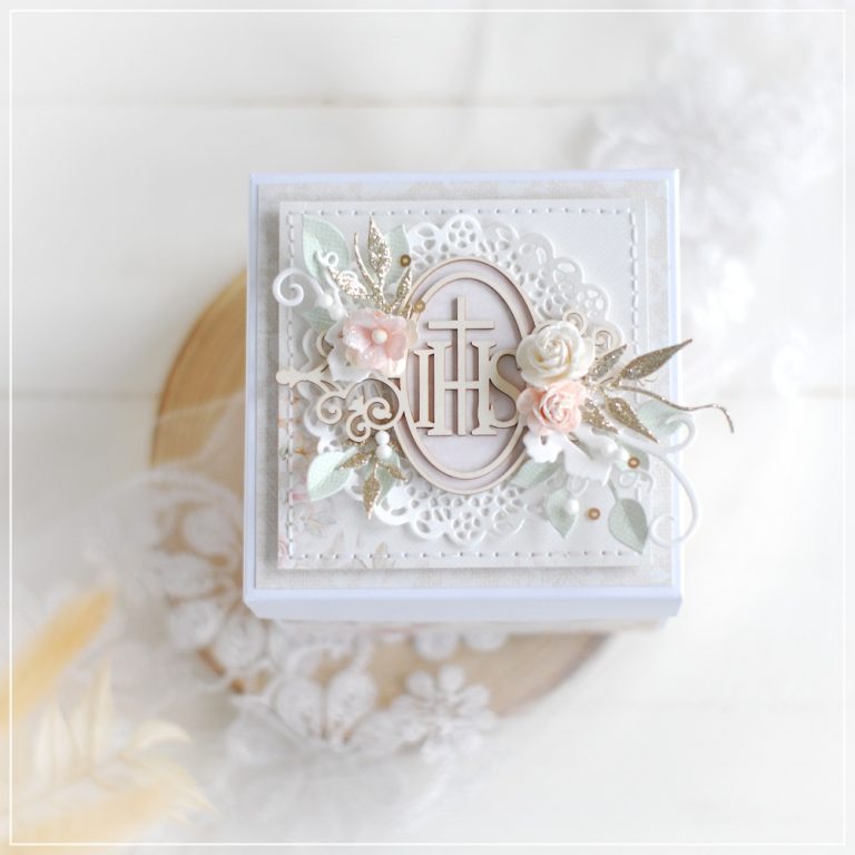 Personalised First Holy Communion card box – Bloomar Design