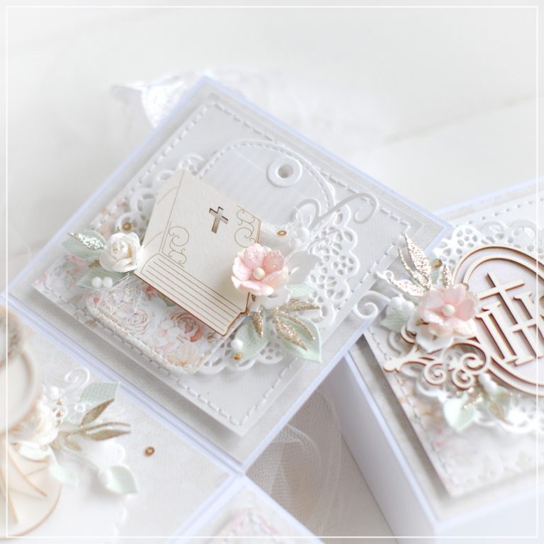 Personalised First Holy Communion card box – Bloomar Design