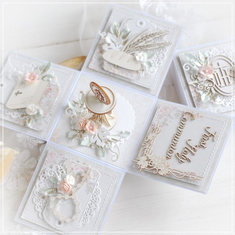 Personalised First Holy Communion card box – Bloomar Design